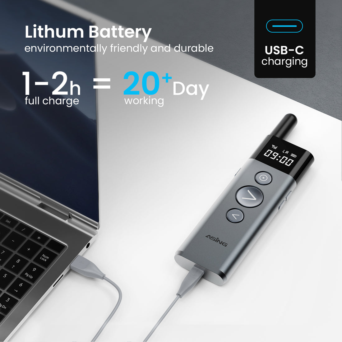 ASiNG | Wireless Presentation Remotes & Headsets For Demostrating